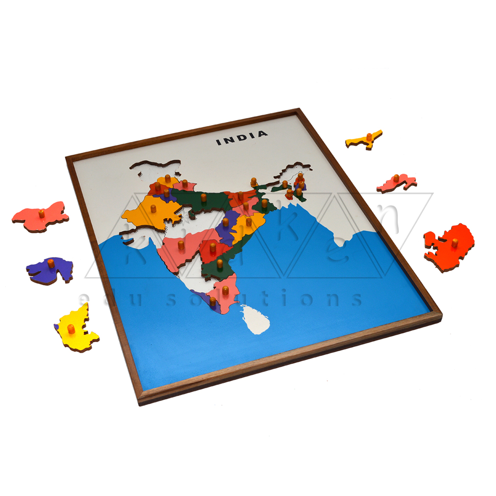Map Puzzle India - Kidken Edu Solutions