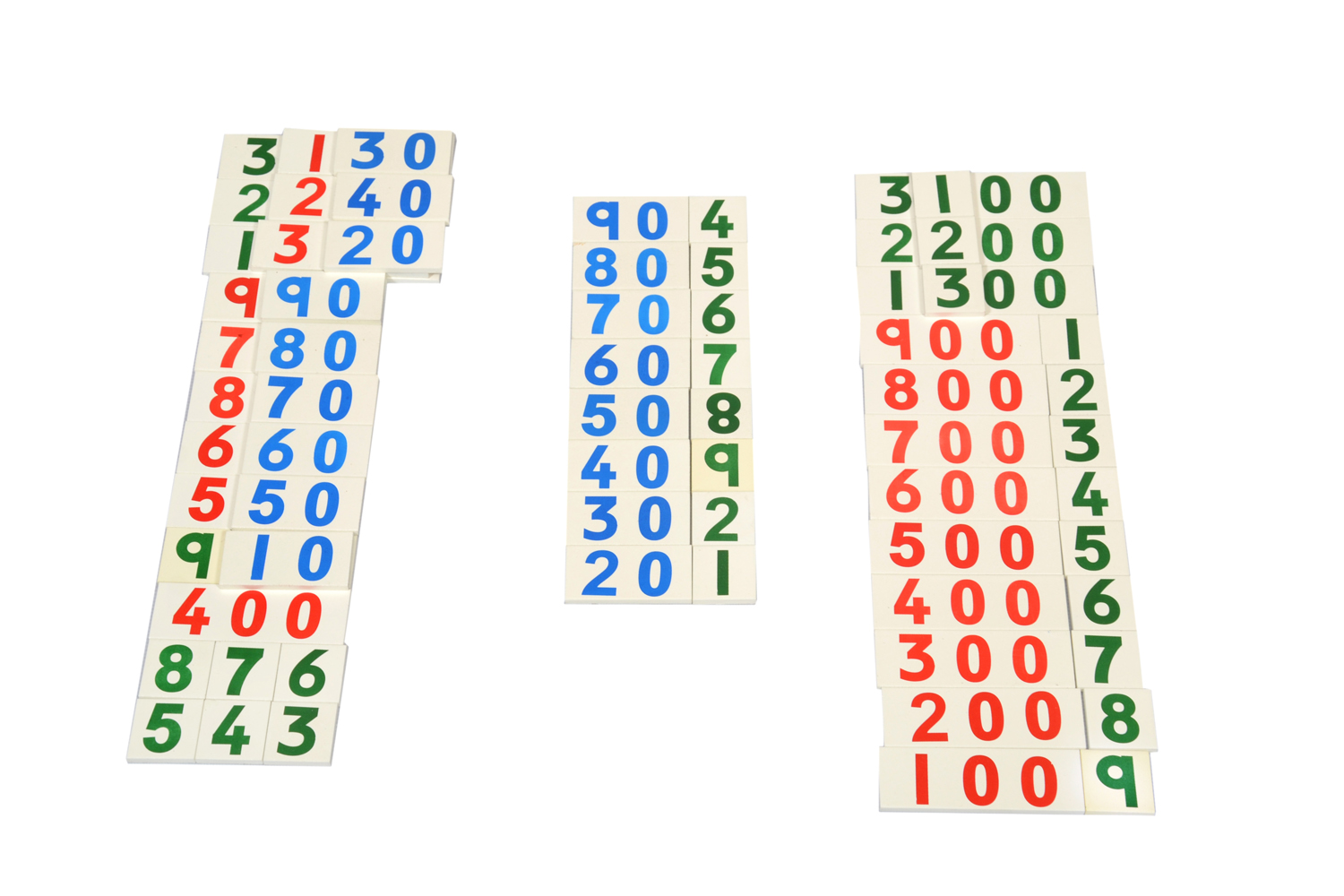 Small Number Cards 1 to 3000 - Kidken Edu Solutions