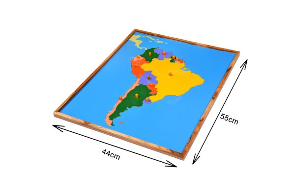 Map Puzzle South America - Kidken Edu Solutions