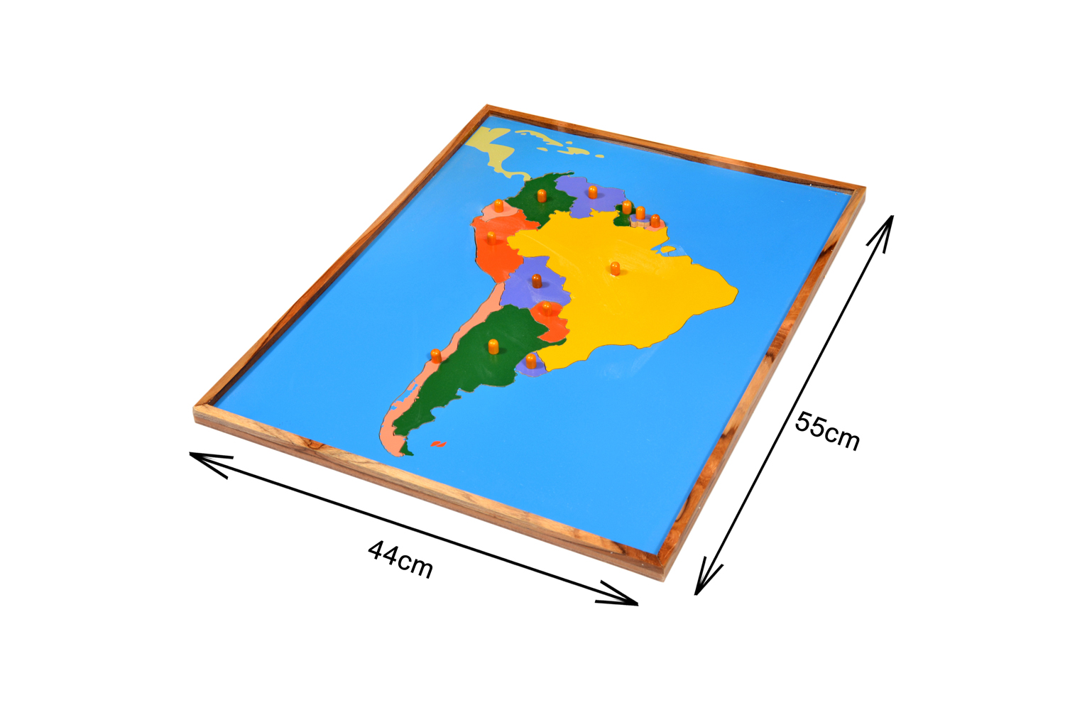 Map Puzzle South America - Kidken Edu Solutions
