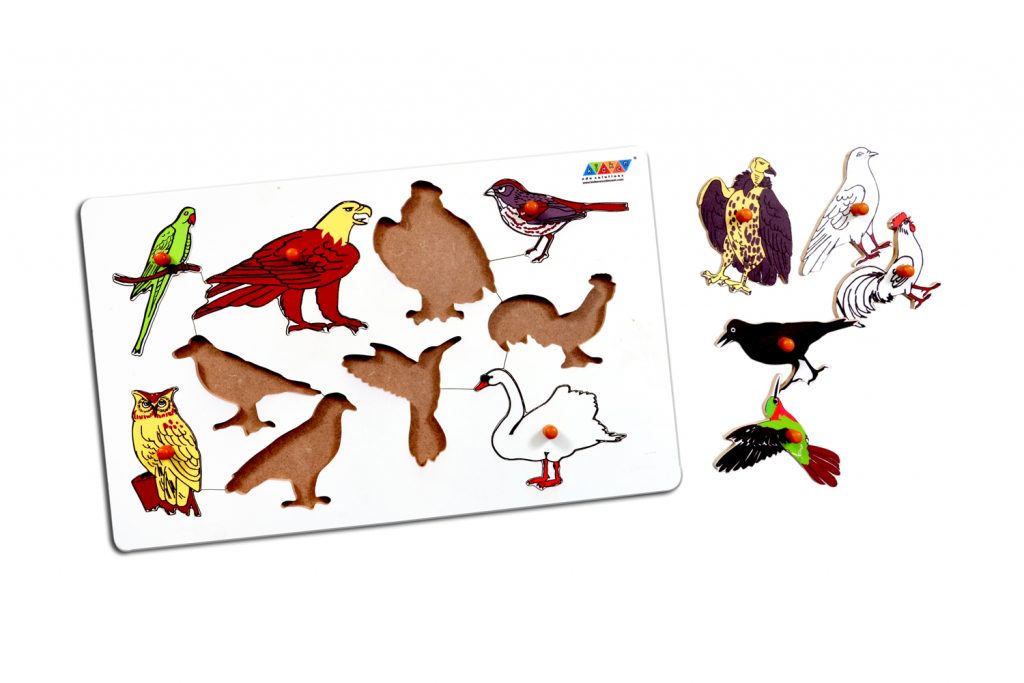 Buy Inset Boards: Birds At Best Price | KidKen Edu Solutions