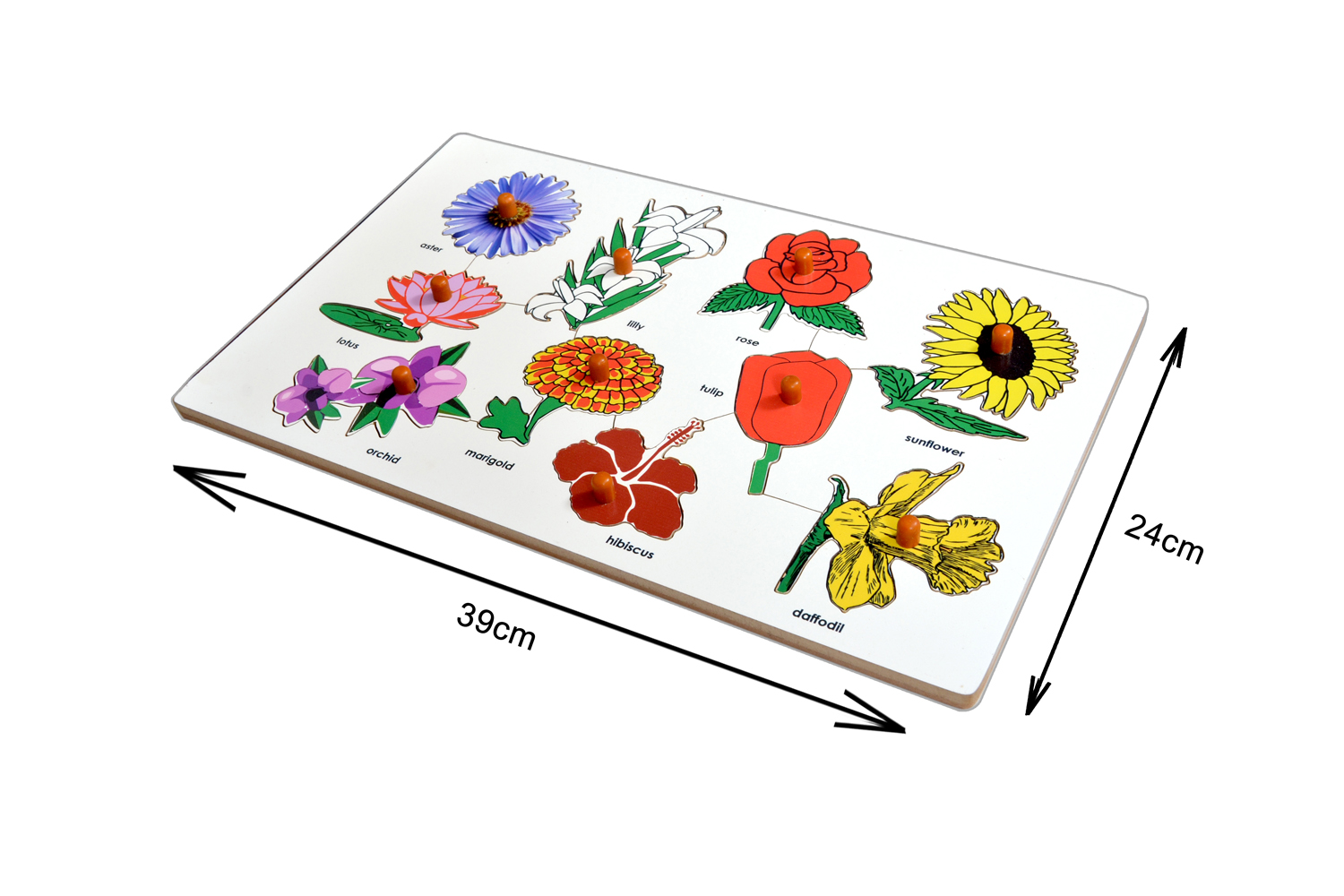 Inset Boards: Flowers - KidKen Edu Solutions