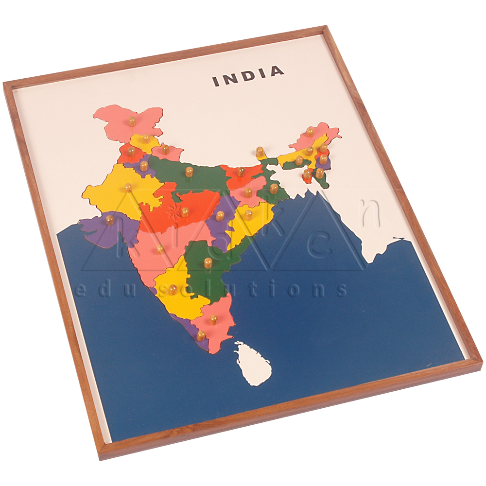 Map Puzzle India - Kidken Edu Solutions