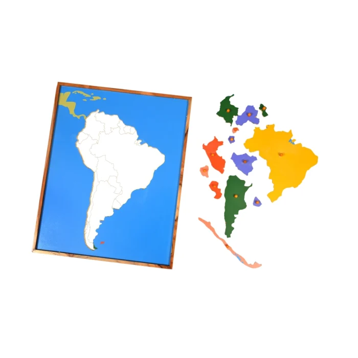 Map Puzzle South America - Kidken Edu Solutions