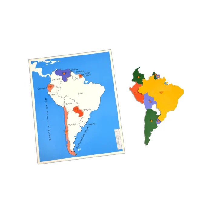 Map Puzzle South America - Kidken Edu Solutions