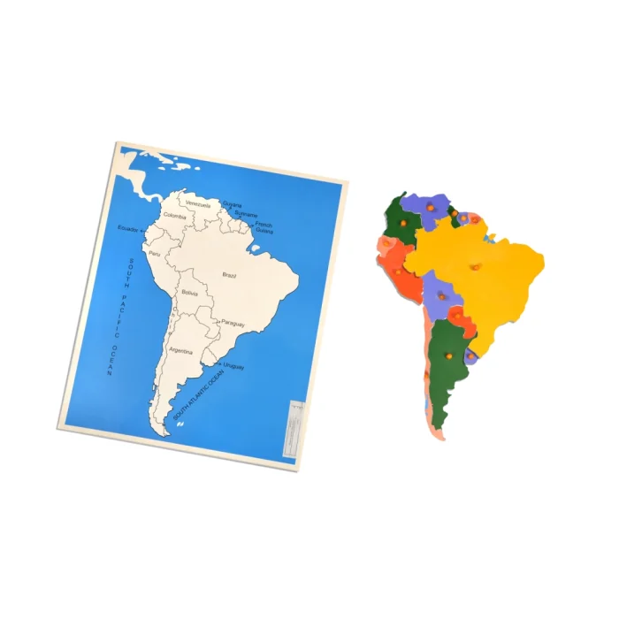 Map Puzzle South America - Kidken Edu Solutions