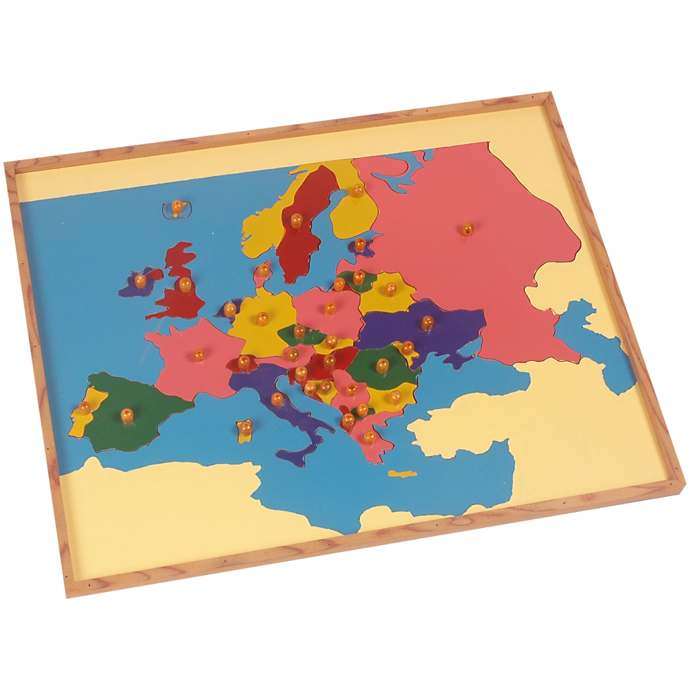 Map Puzzle Europe - Kidken Edu Solutions