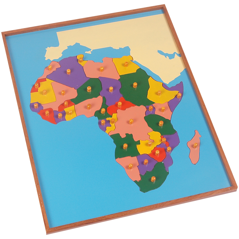 Map Puzzle Africa - Kidken Edu Solutions