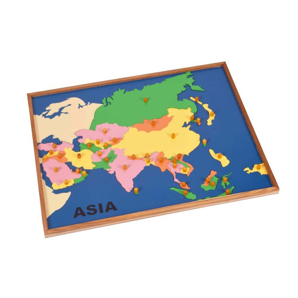 Map Puzzle Asia - Kidken Edu Solutions