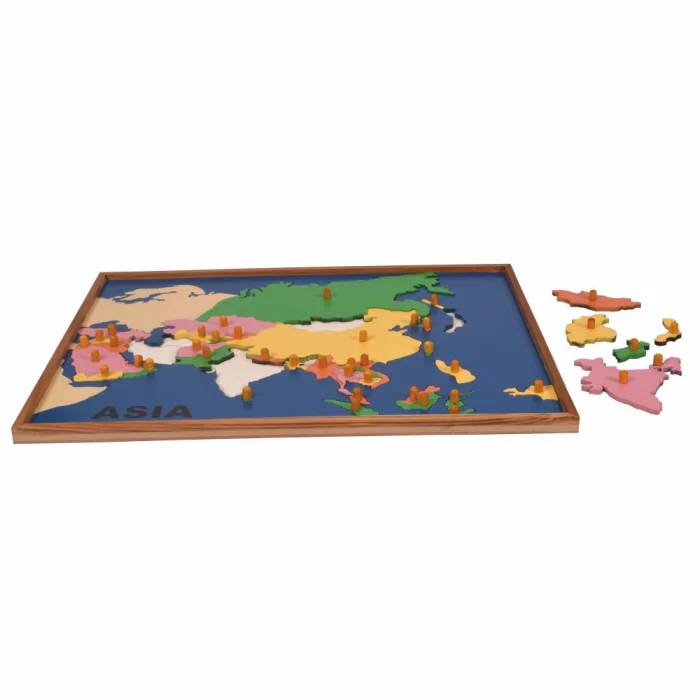 Map Puzzle Asia - Kidken Edu Solutions