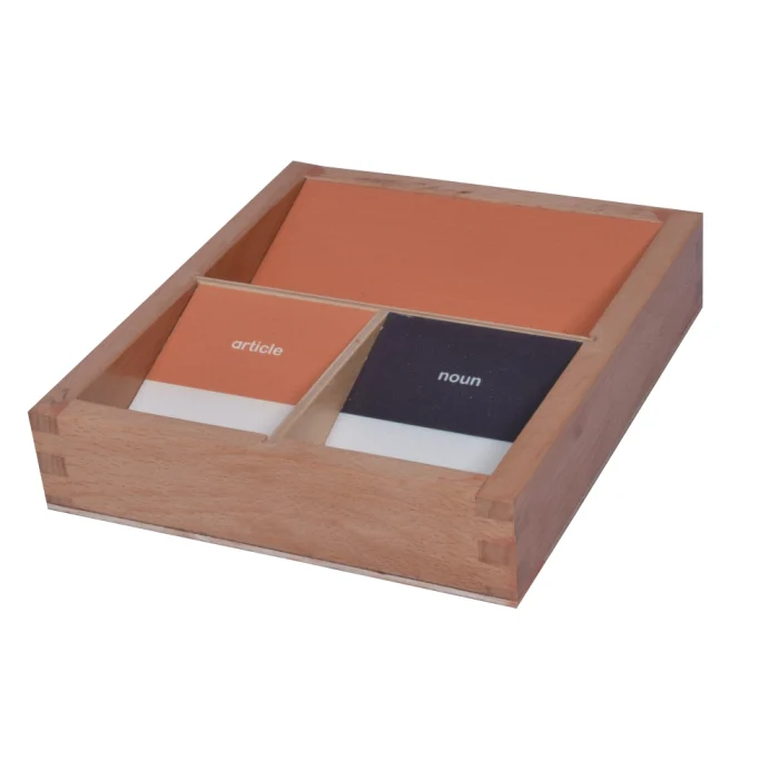 Montessori Grammar Boxes 8 | Complete Speech Learning Set
