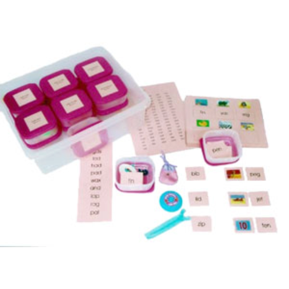 Reading Kit 1: Complete Pink Set - Kidken Edu Solutions