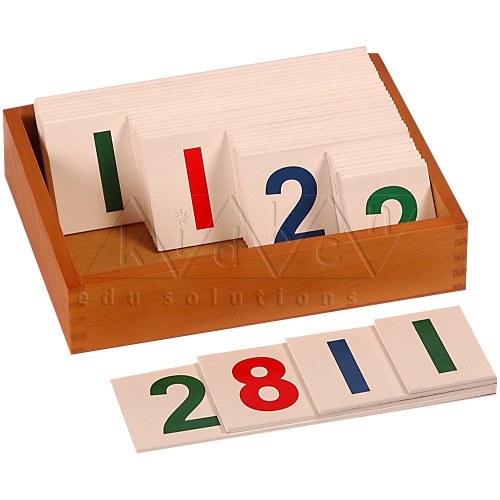Large Number Cards 1 to 9000 - Kidken Edu Solutions