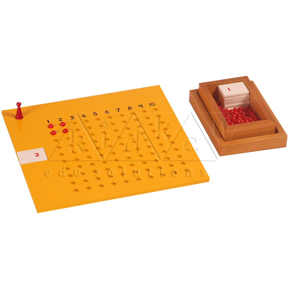 Multiplication Board with Bead Box - Kidken Edu Solutions