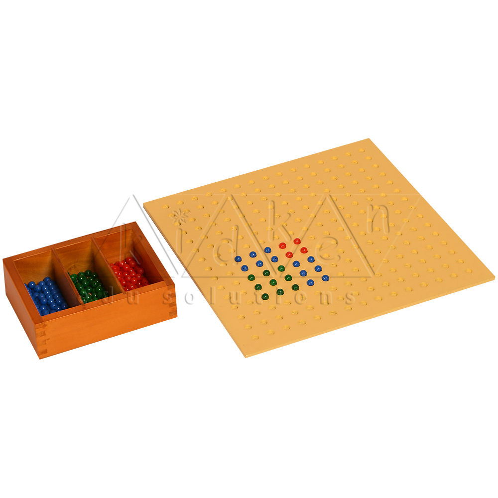 Square Root Board with bead box - Kidken Edu Solutions