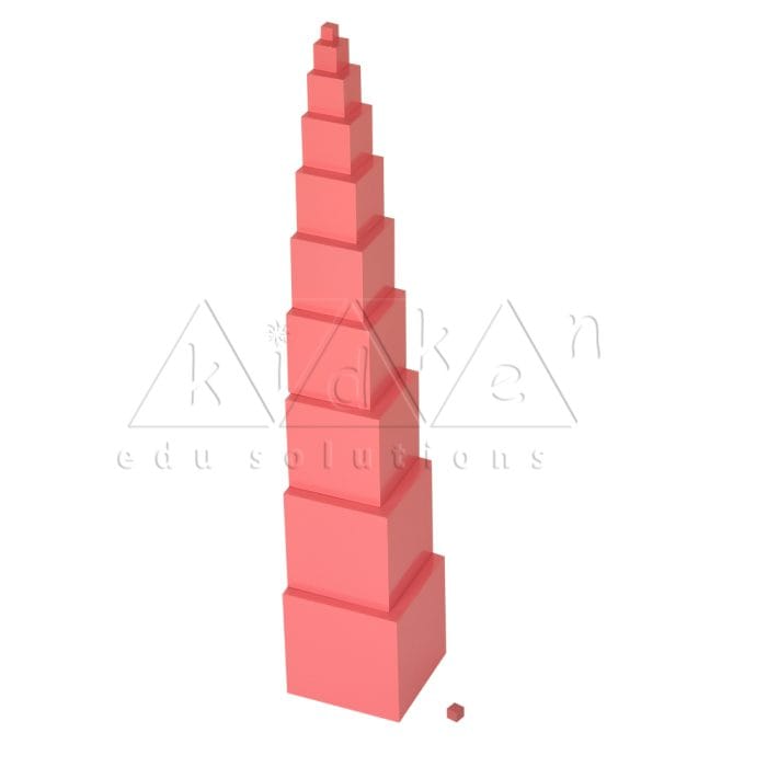 Buy Pink Tower - Budget Range At Best Price | KidKen Edu Solutions