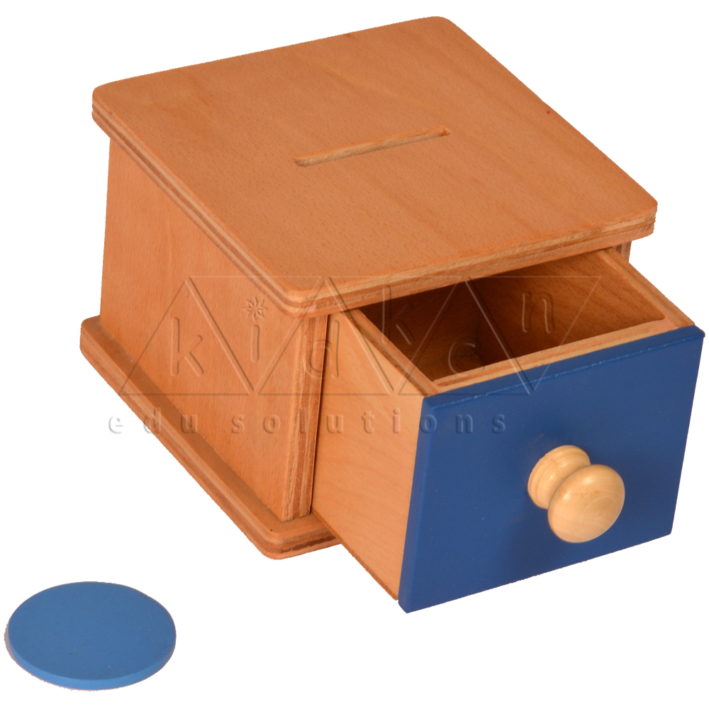 Infant coin box, Toddler montessori infant coin box