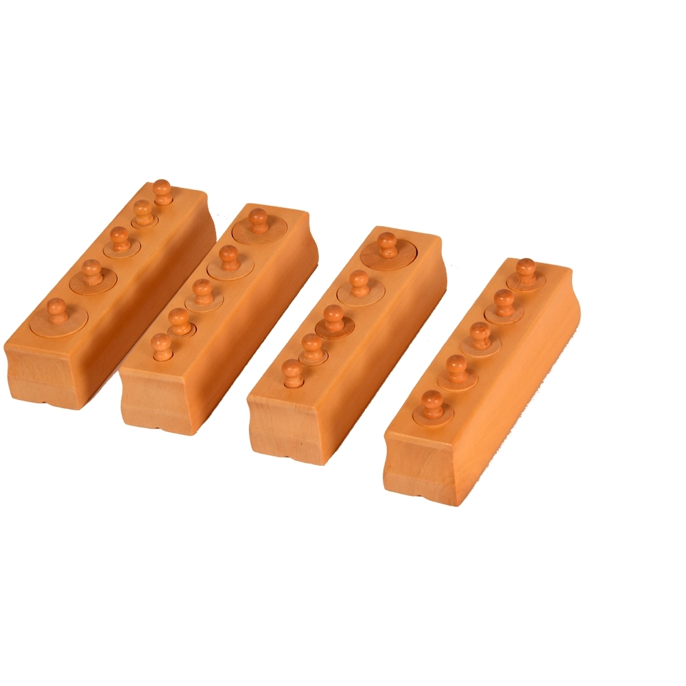 Toddler Cylinder Blocks, Mini Cylinder Blocks, Knobbed Cylinders Toddler