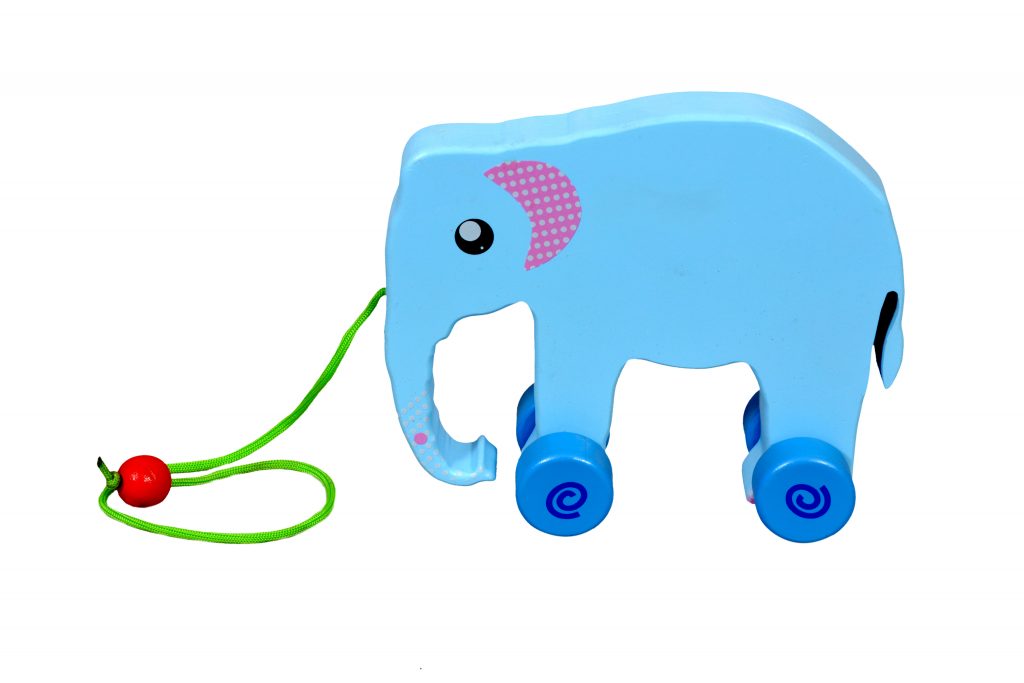 Buy Pull Along Elephant At Best Price | KidKen Edu Solutions