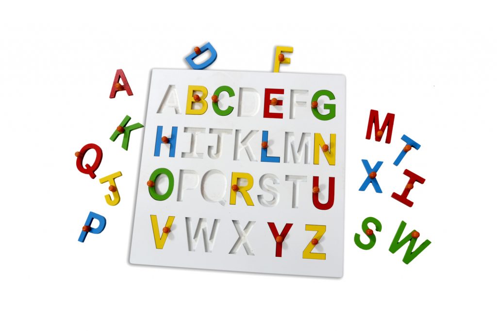 Buy Alphabet Insert Board-Capital ABC Letter At Best Price | KidKen Edu ...