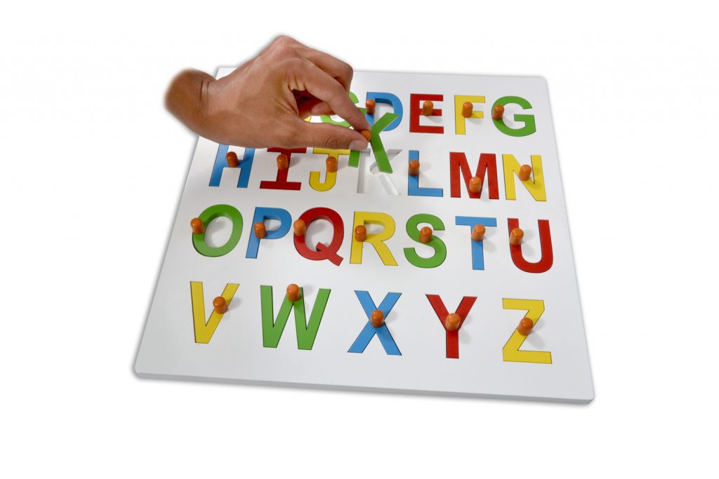 Buy Alphabet Insert Board-Capital ABC Letter At Best Price | KidKen Edu ...