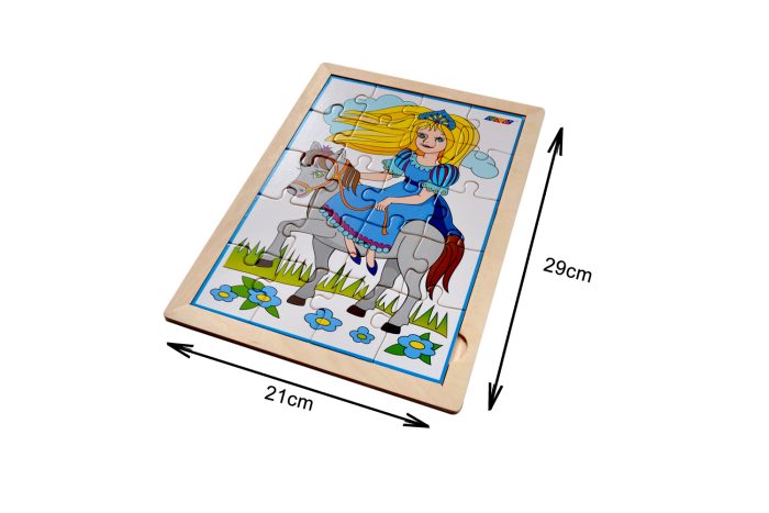 Buy Princesses Jigsaw Puzzle With Colouring Sheet At Best Price ...