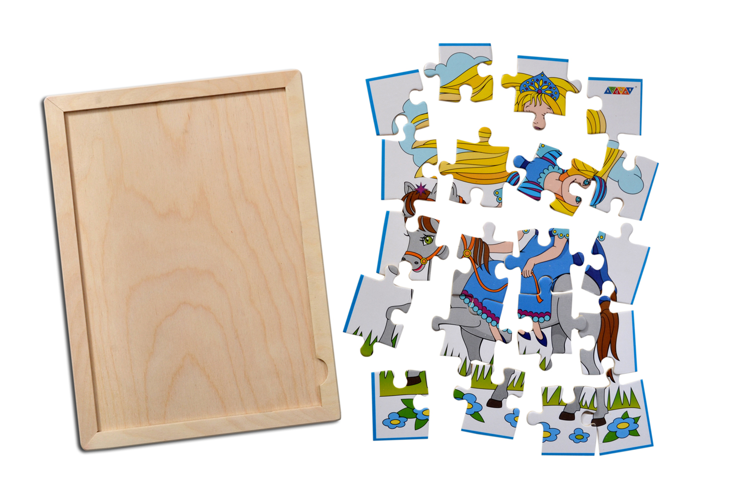 Buy Princesses Jigsaw Puzzle With Colouring Sheet At Best Price | Kidken