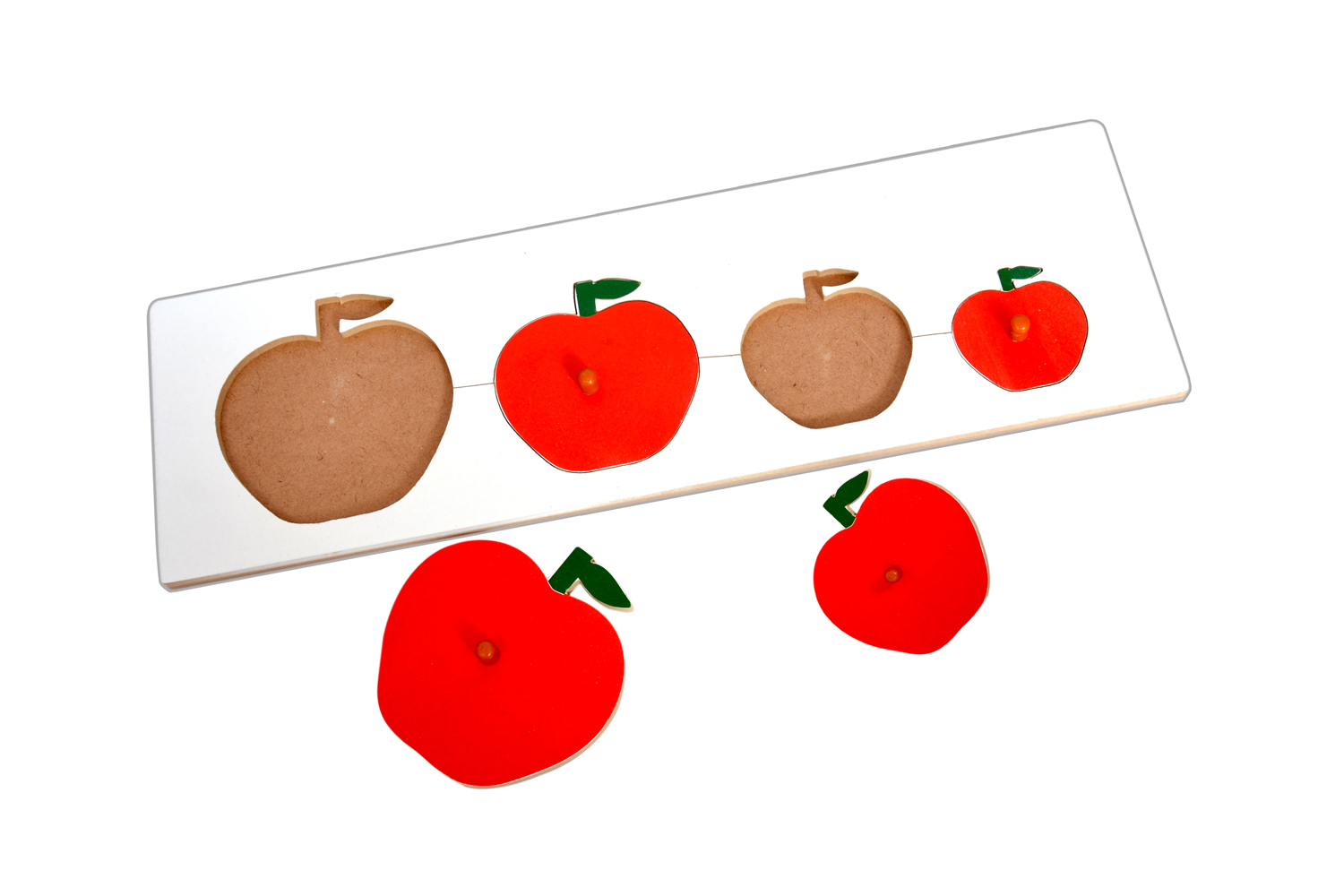 Buy Size Variation Inset Board Apple At Best Price | KidKen Edu Solutions