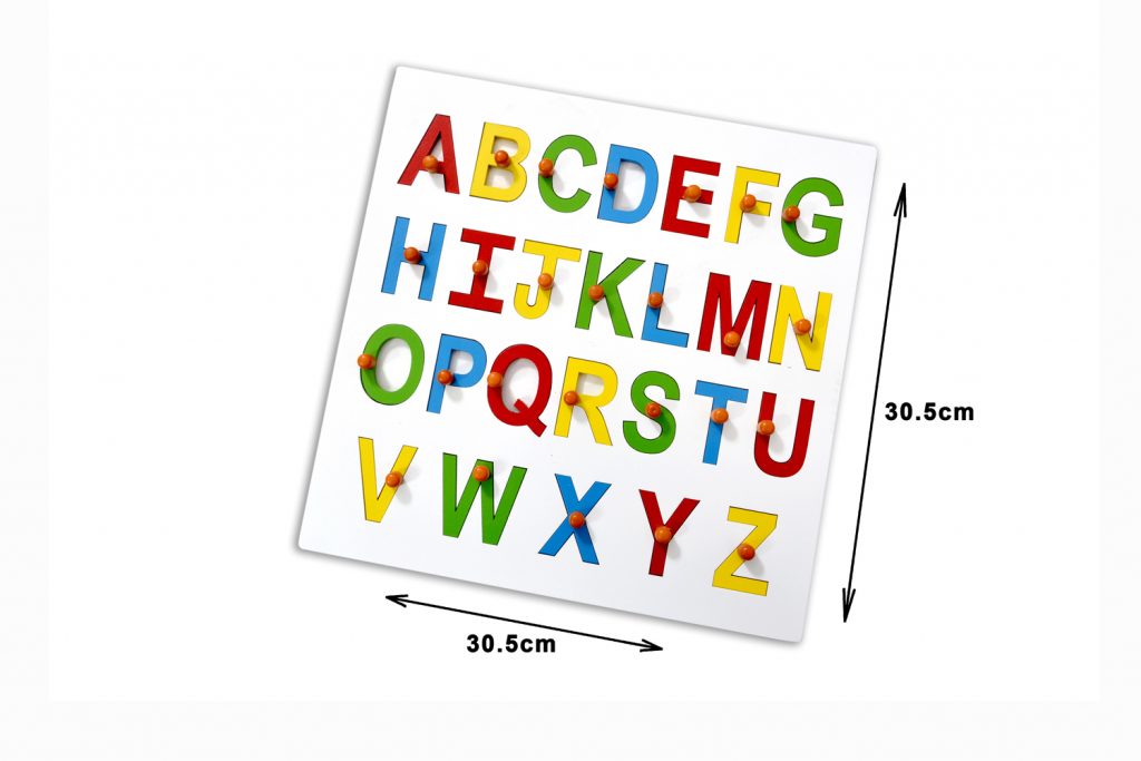 Alphabet Insert Board-Capital ABC Letter - KidKen Edu Solutions