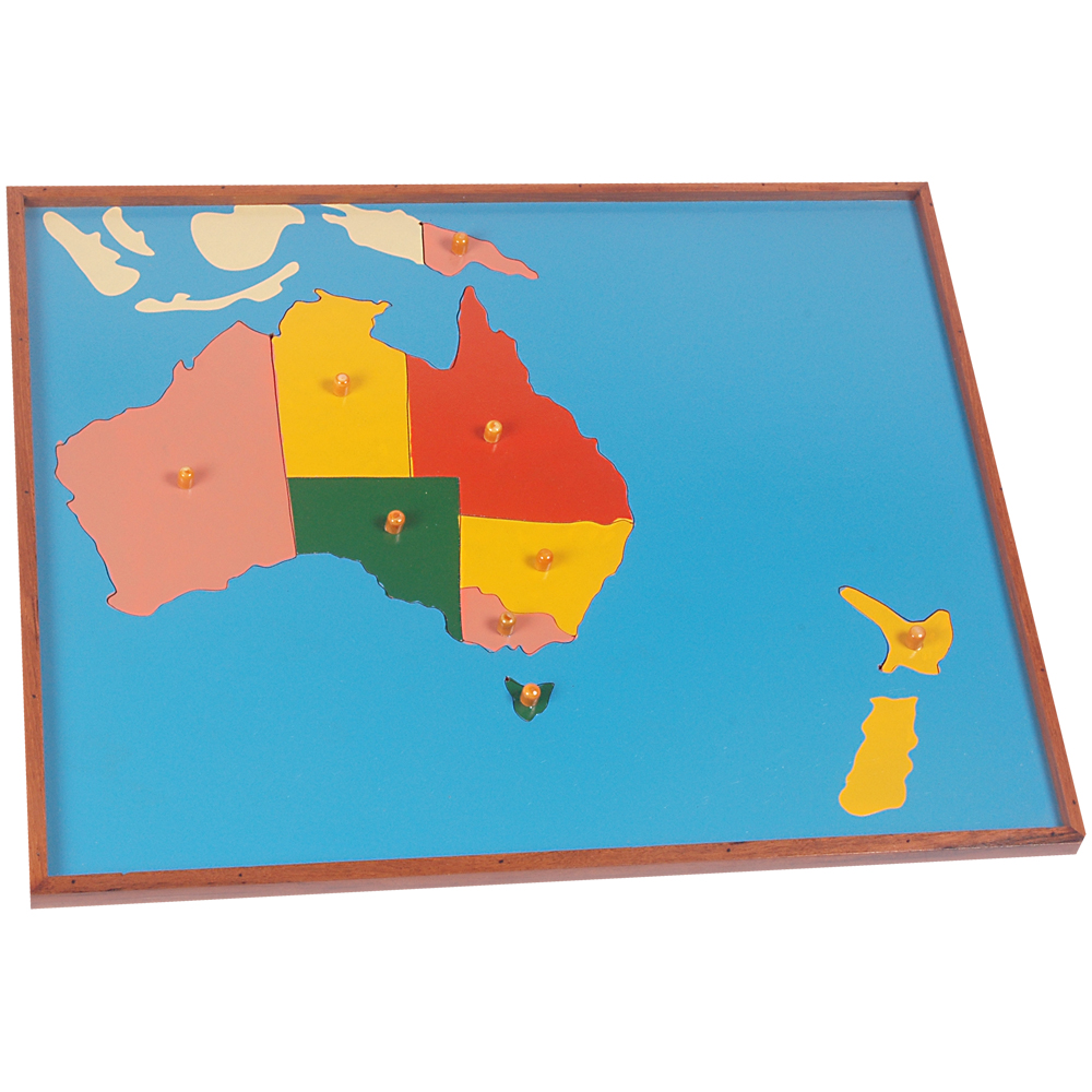 Buy Map Puzzle: Australia at best price | KidKen Edu Solutions