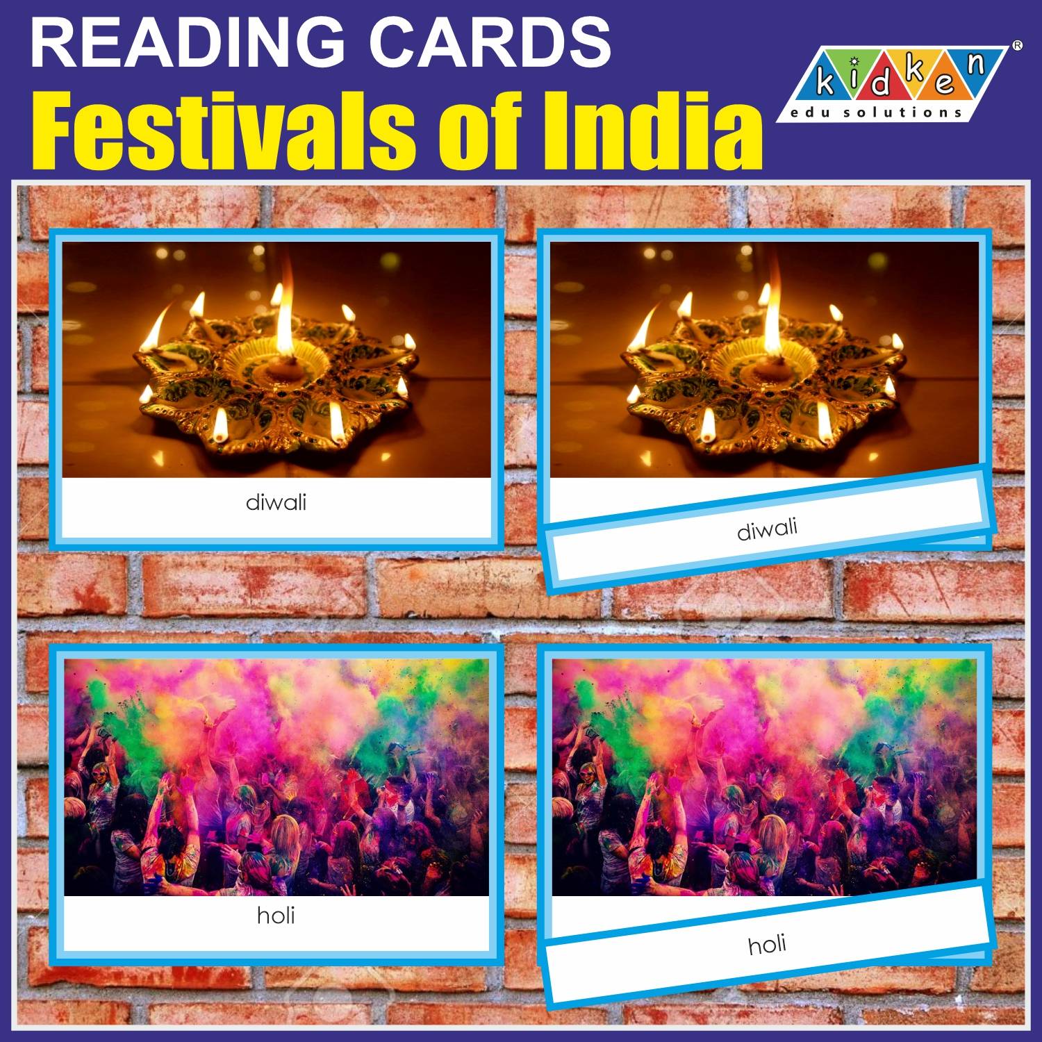 Buy Reading Cards - Festivals Of India At Best Price | Kidken
